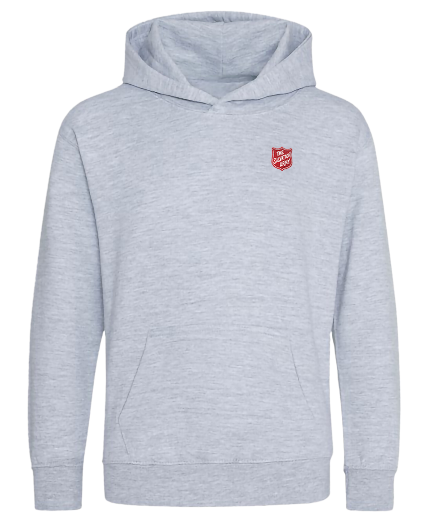 Sustainable Children's Hoodie in Light Grey Salvationist Publishing