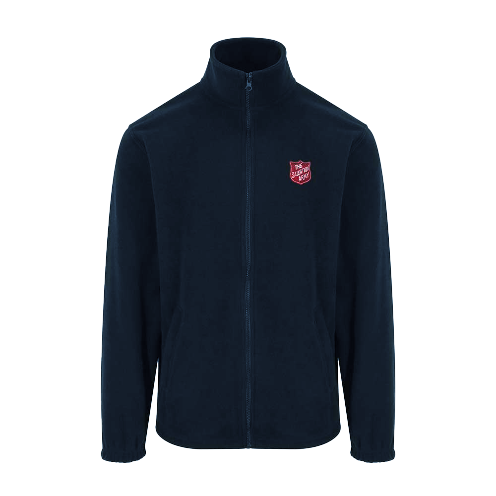 Unisex Fleece with Red Shield - Navy Salvationist Publishing
