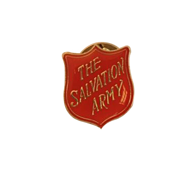 Badge SA Red Shield Salvationist Publishing